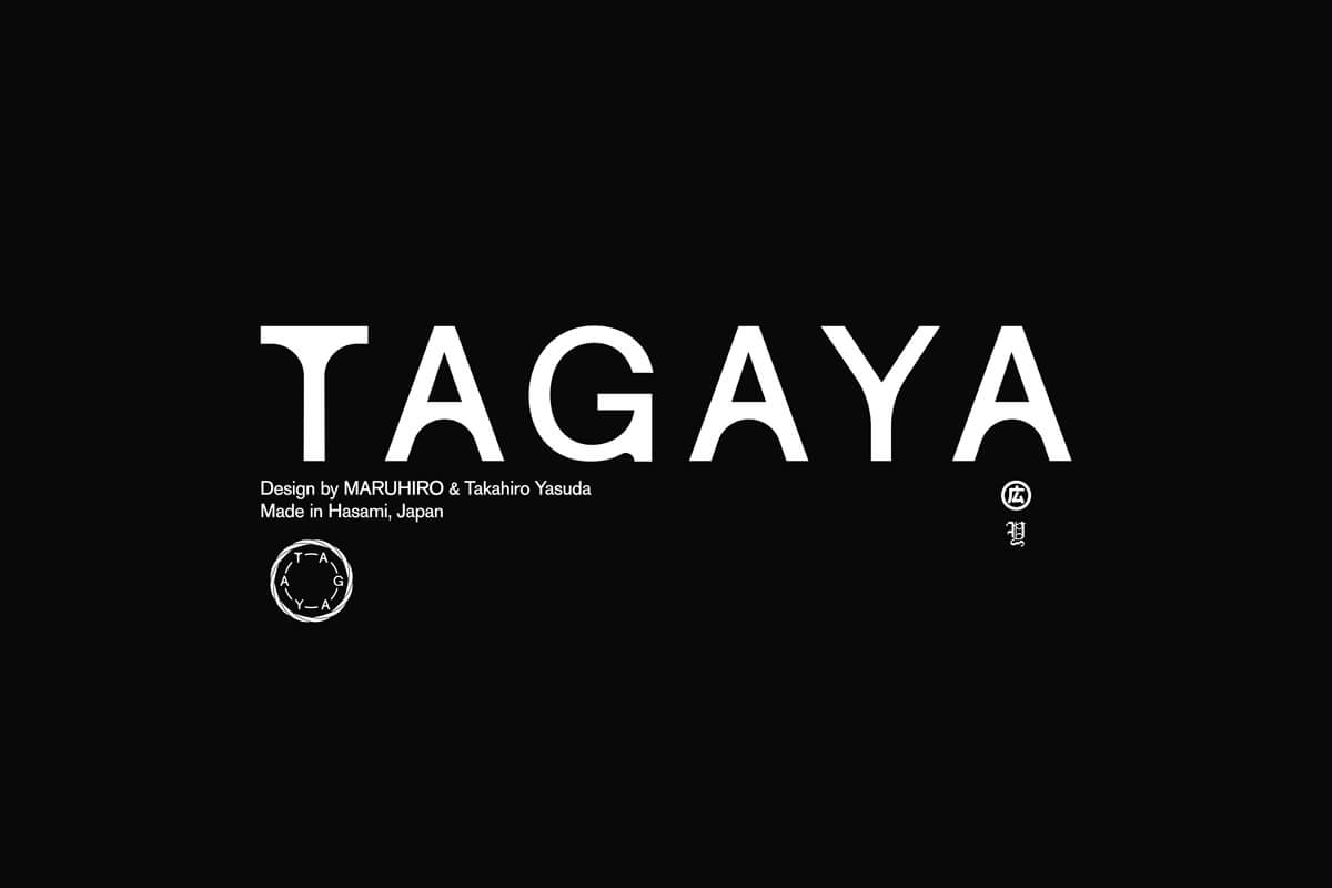 MARUHIRO × Takahiro Yasuda ”たが”の機能美をグラフィックで再解釈した器シリーズ《TAGAYA》11月下旬発売予定。